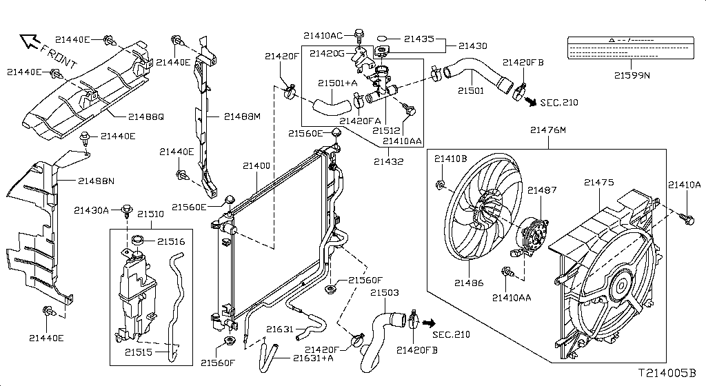21710-1HS0A Tank-Reserve Nissan | YoshiParts