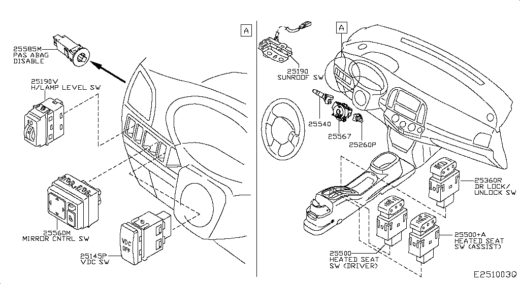 B5567-9U00A Body-Combi Sw Nissan | YoshiParts