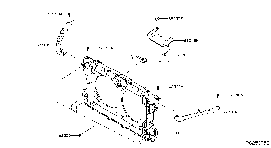 F2513-3TAMA Support Nissan | YoshiParts