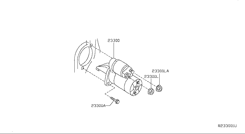 23300-EN200 Motor-Starter Nissan | YoshiParts