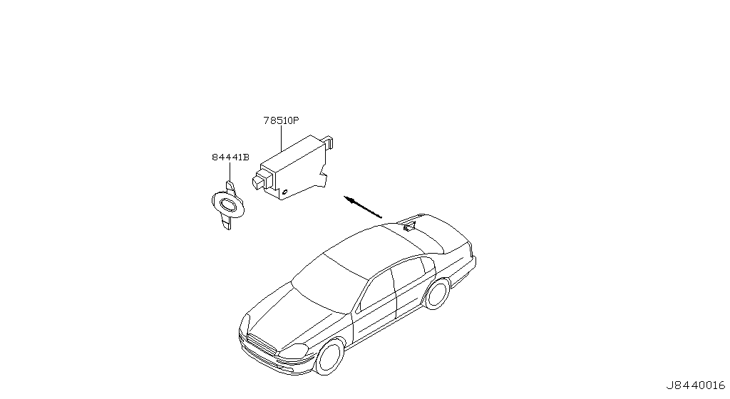 78850-AR000 Actuator Assy Nissan | YoshiParts