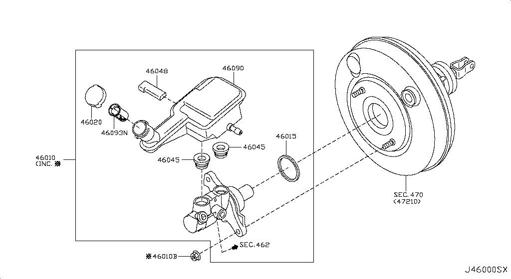 D6010-1HB3B Cylinder Assy Nissan | YoshiParts