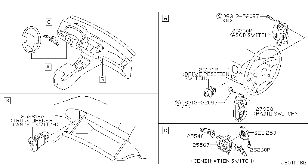 25567-AR226 Body-Combi Sw Nissan | YoshiParts