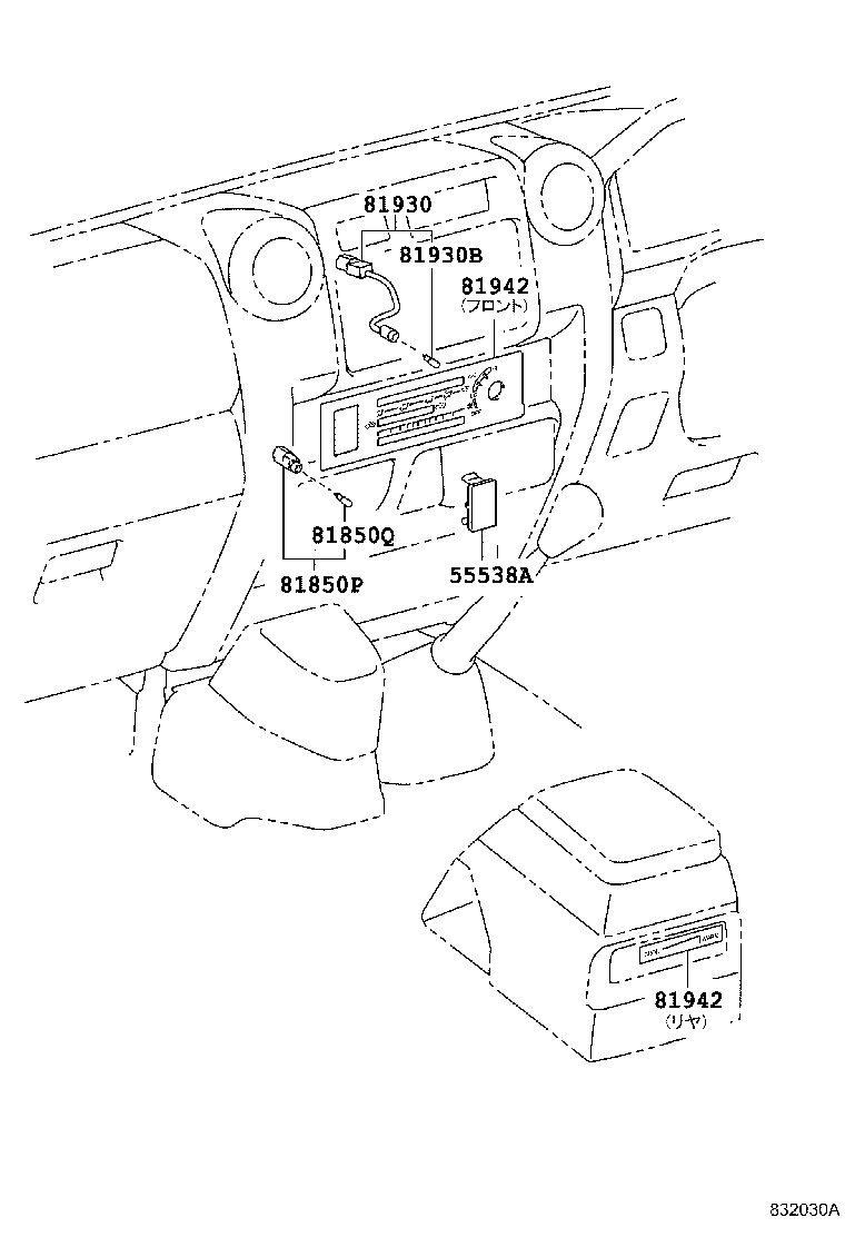 81930-60030 Lamp Assy, Heater Control Indicator, No.1 Toyota | YoshiParts