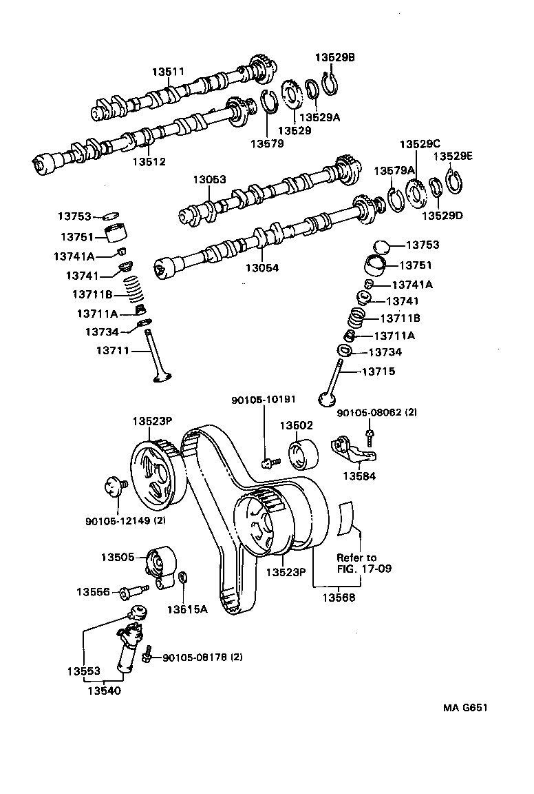 13741-20020 Retainer, Valve Spring Toyota | YoshiParts