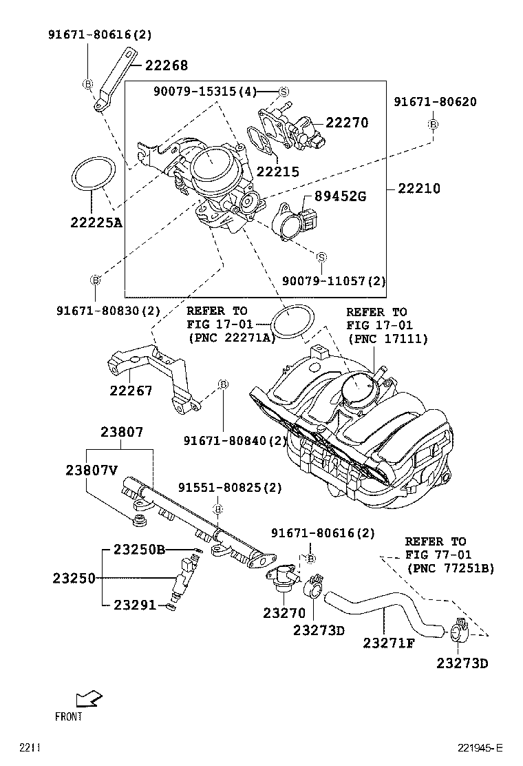 23270-B1010 Damper Assy, Fuel Pressure Pulsation Toyota | YoshiParts
