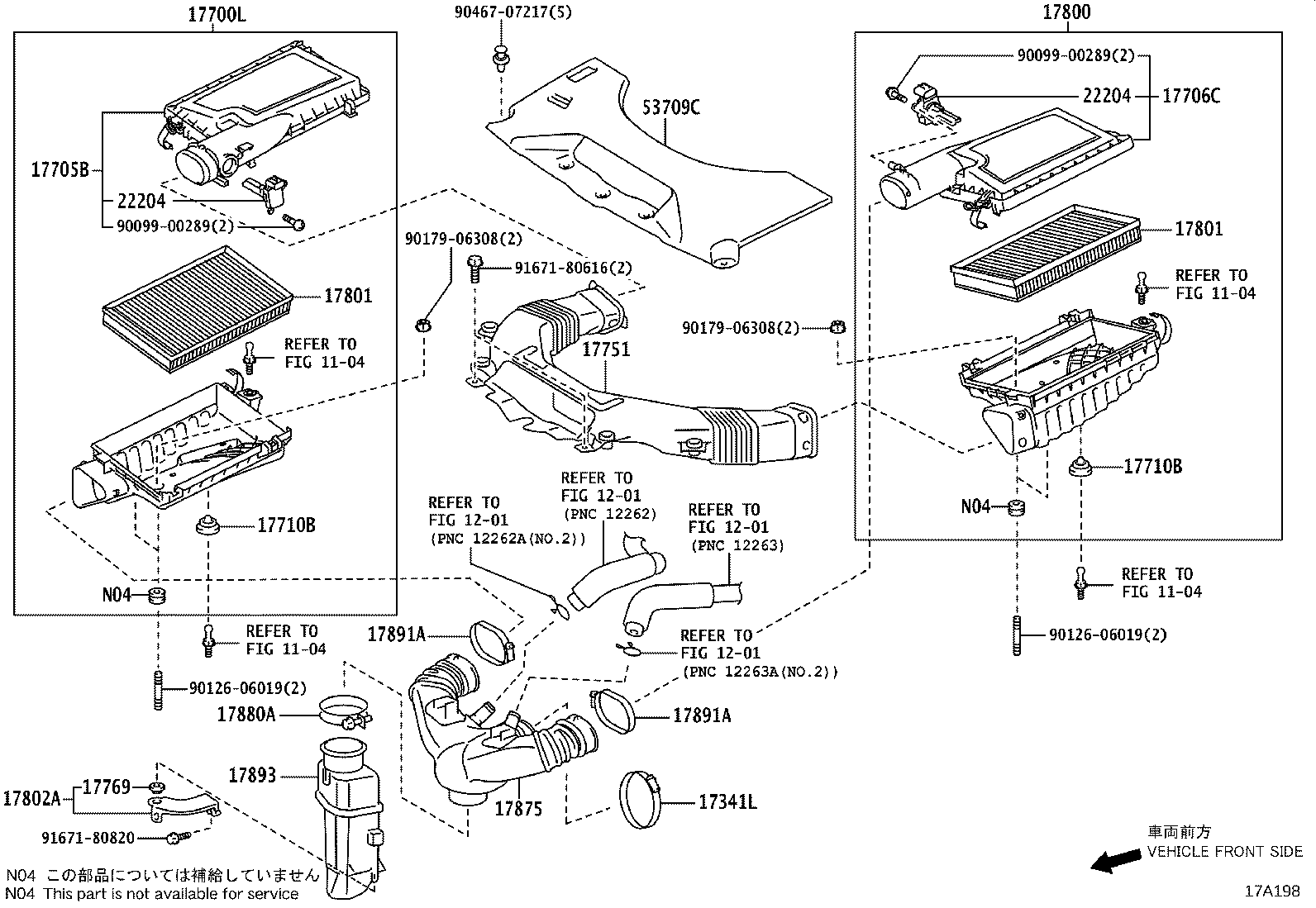 53767-50020 Cover, Air Cleaner Inlet Toyota | YoshiParts