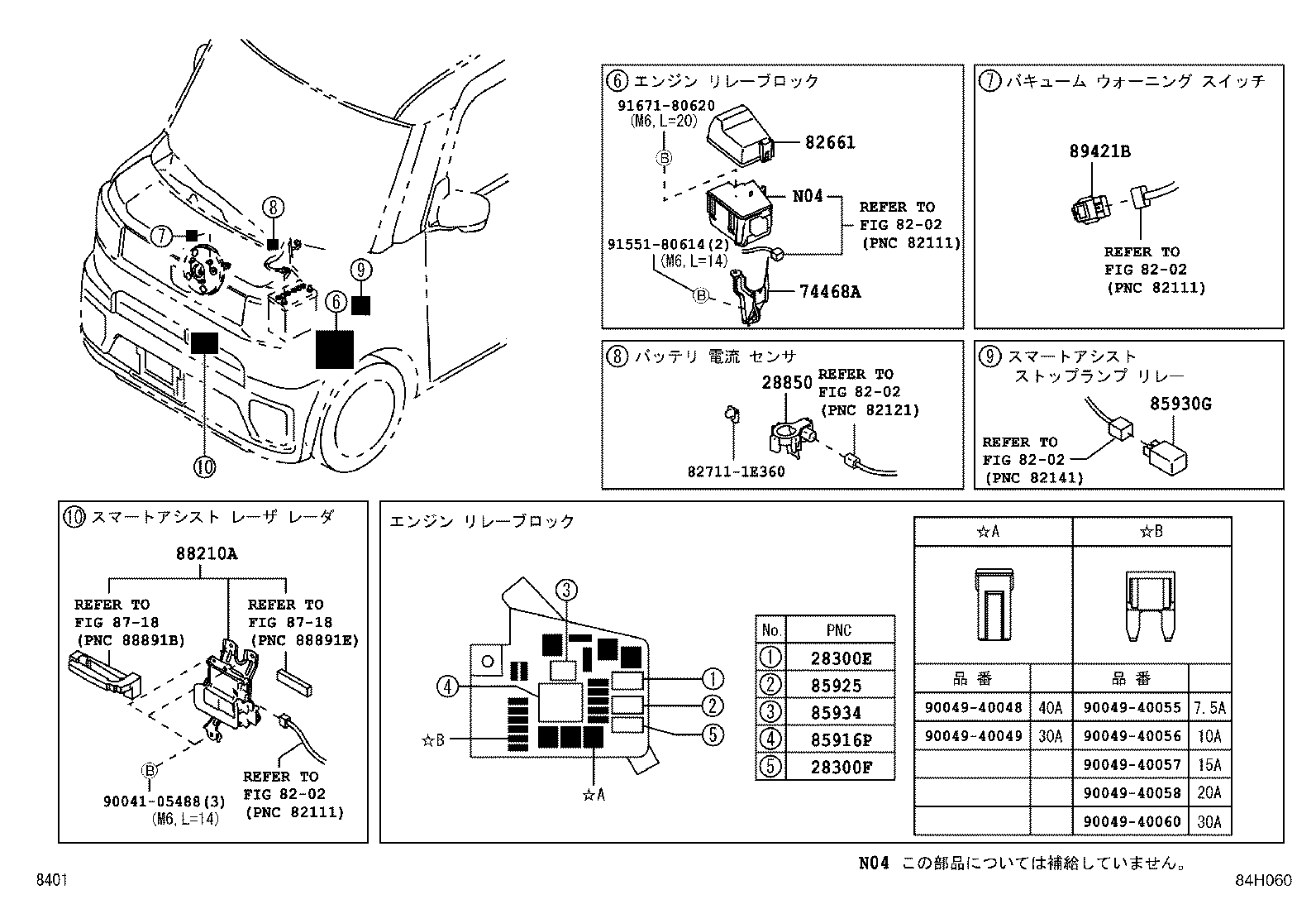 74468-B2090 Bracket, Relay Block Toyota | YoshiParts