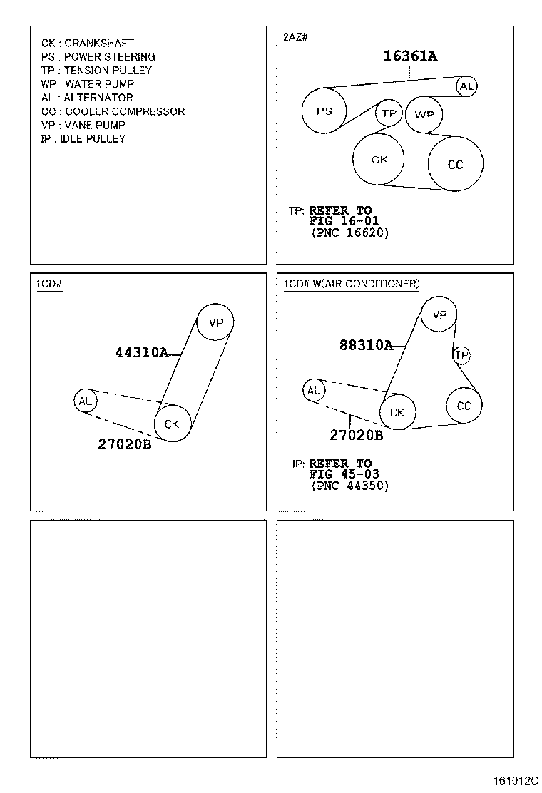 90916-02601 Belt, V-Ribbed Toyota | YoshiParts