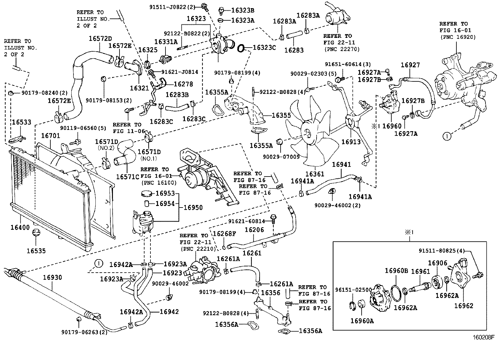 16321-50010 Inlet, Water Toyota | YoshiParts