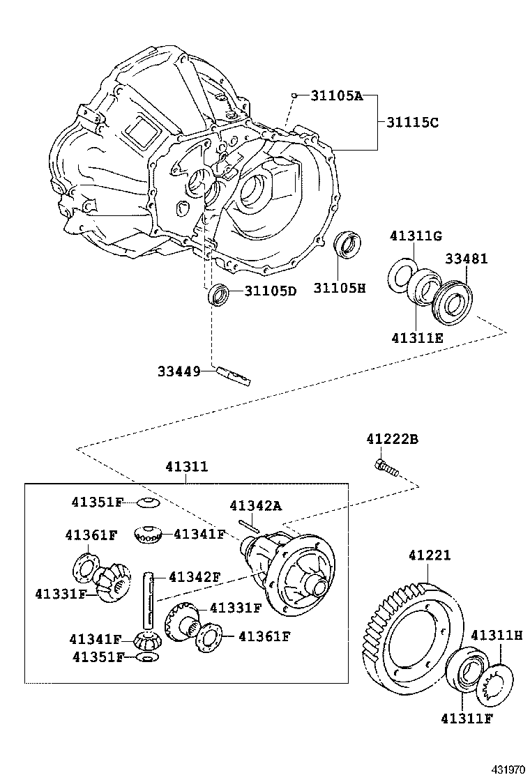 90311-34039 Seal, Type T Oil Toyota | YoshiParts