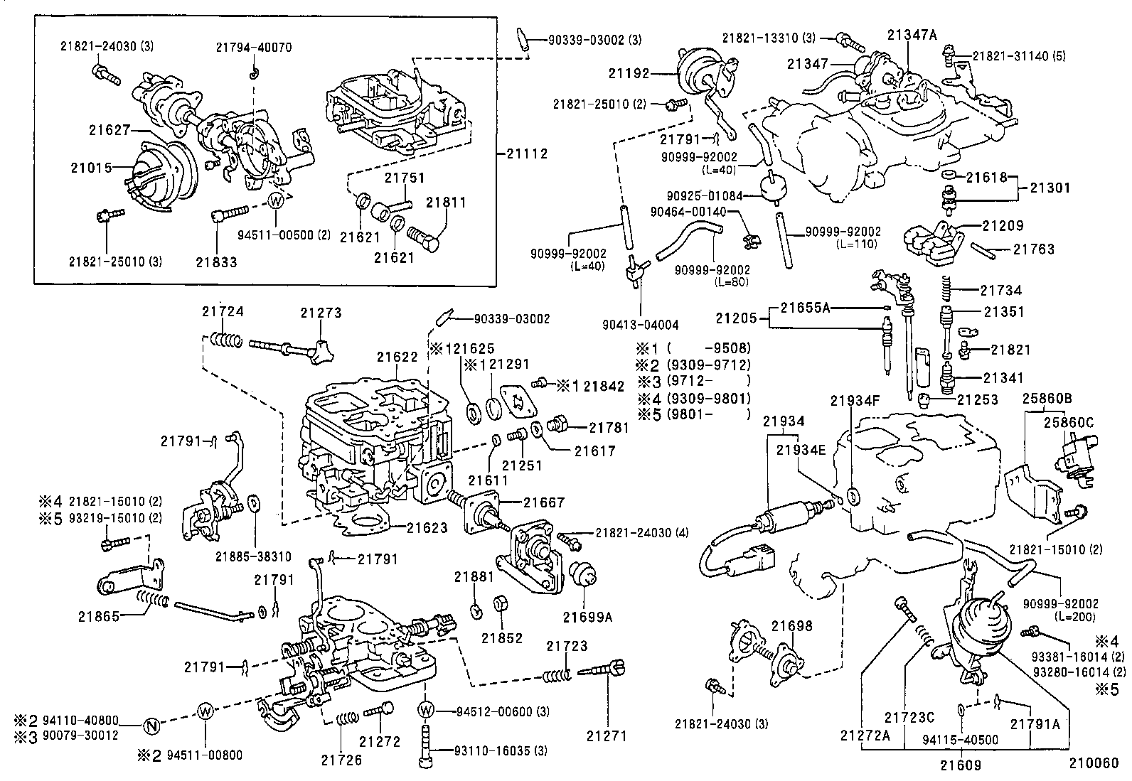 90910-12109 Valve, Vacuum Switching, No.1 Toyota | YoshiParts
