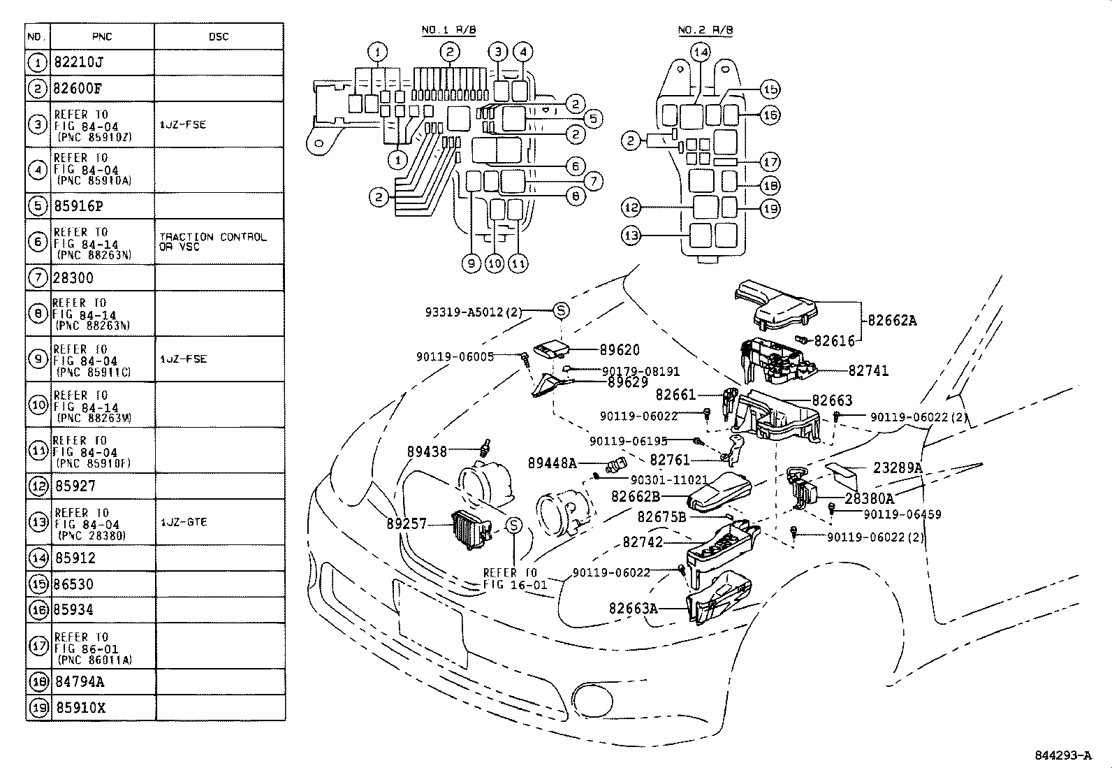 82662-22040 Cover, Relay Block, Upper, No.1 Toyota | YoshiParts
