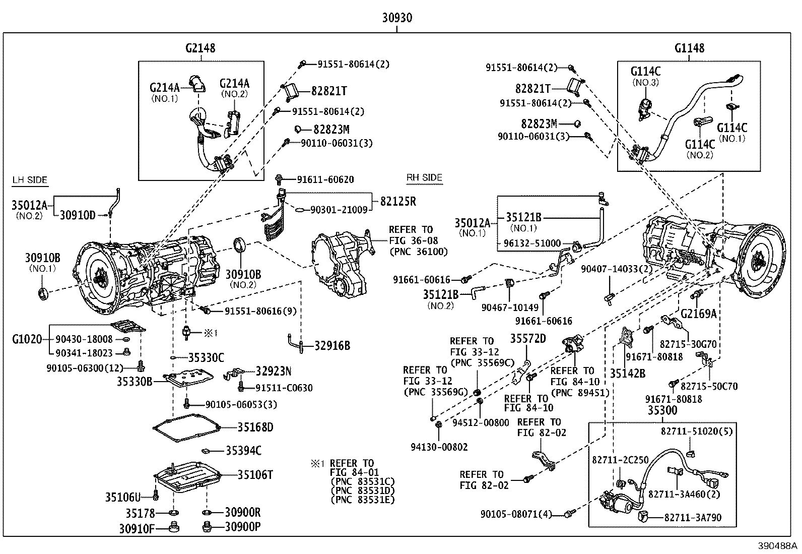 35012-50010 Hose Sub-Assy, Transmission Breather Lexus | YoshiParts