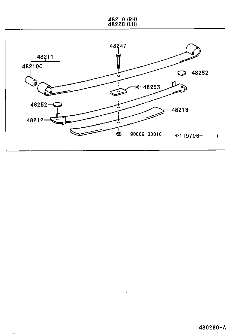 90389-14058 Bush(For Rear Spring Leaf) Toyota | YoshiParts
