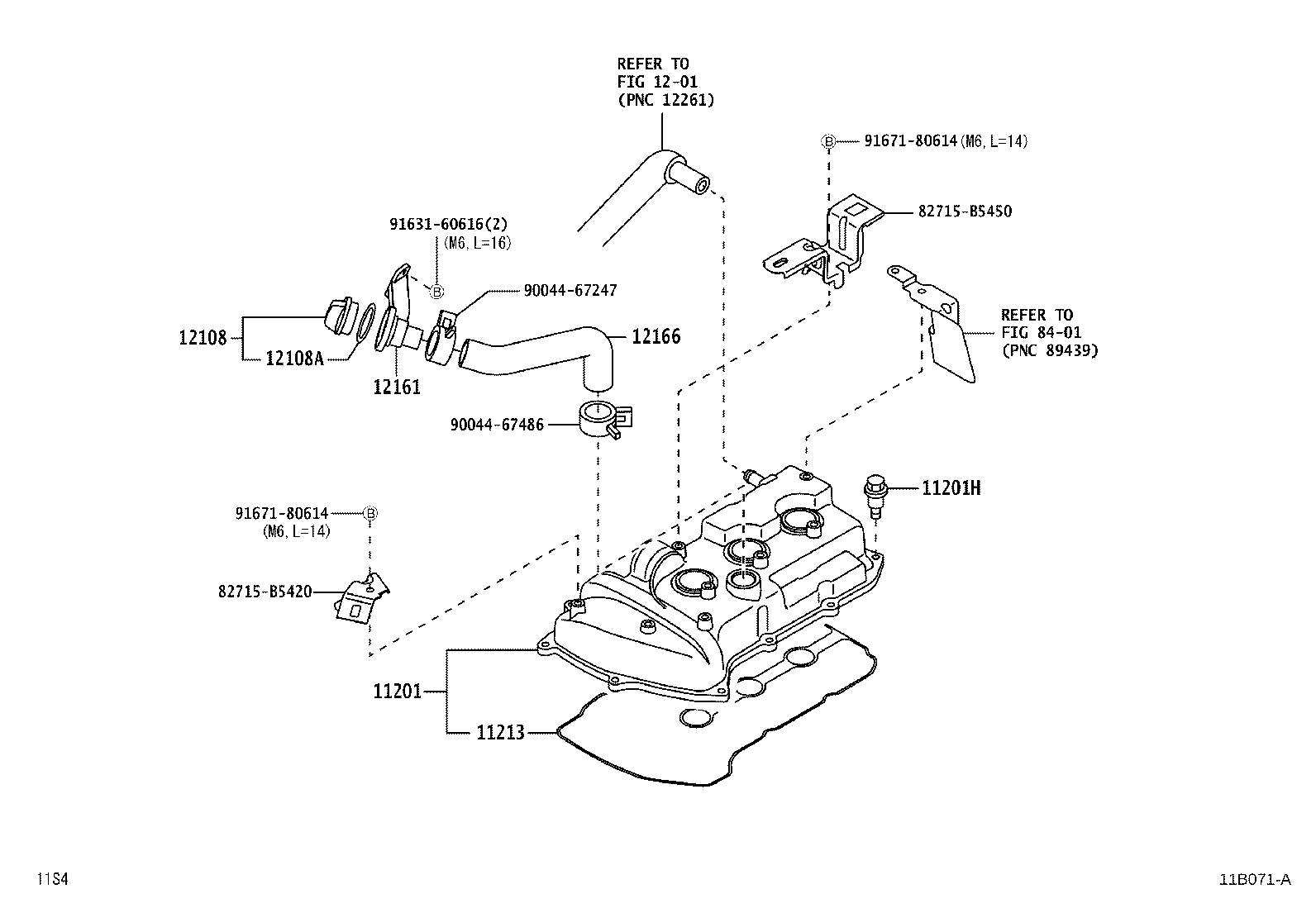 11213-B2051 Gasket, Cylinder Head Cover Toyota | YoshiParts