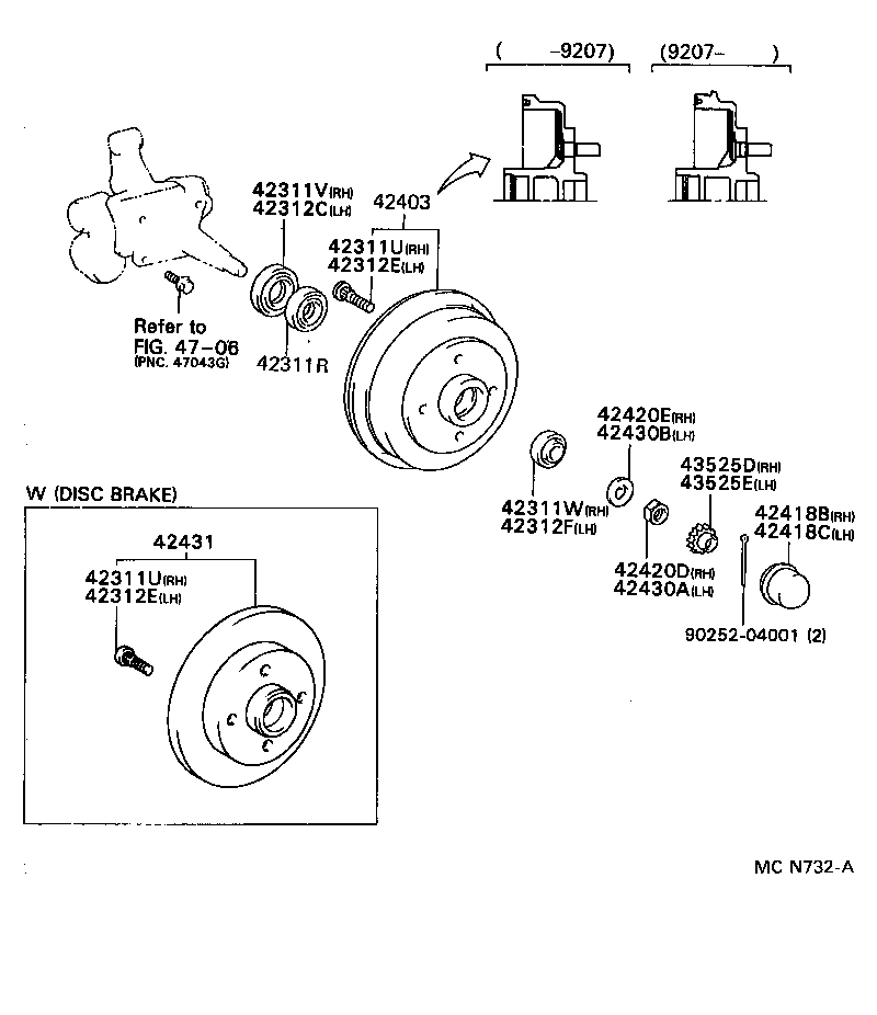 90366-27001 Bearing, Tapered Roller Toyota | YoshiParts