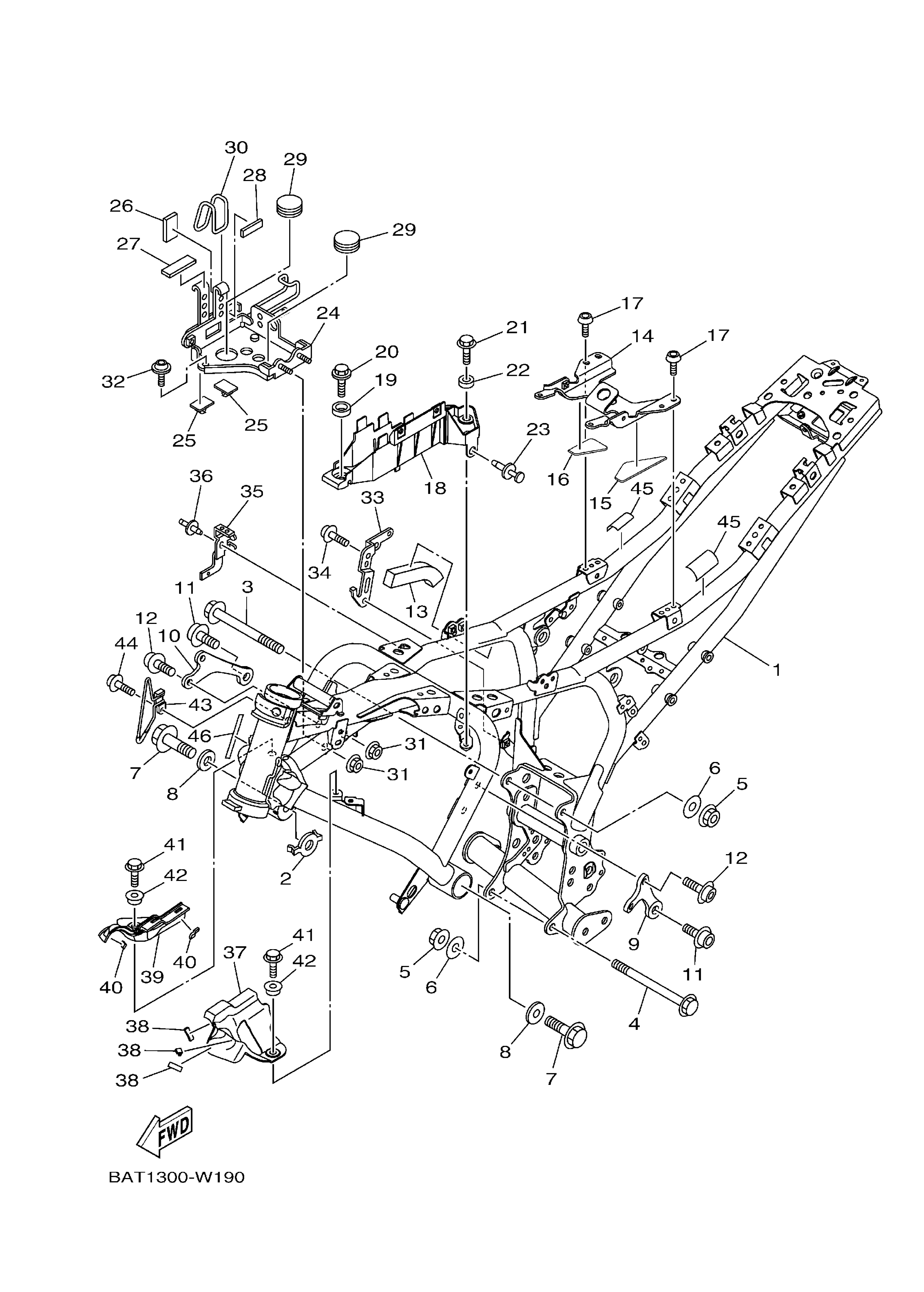 90201-13020-00 Washer, Plate Yamaha | YoshiParts