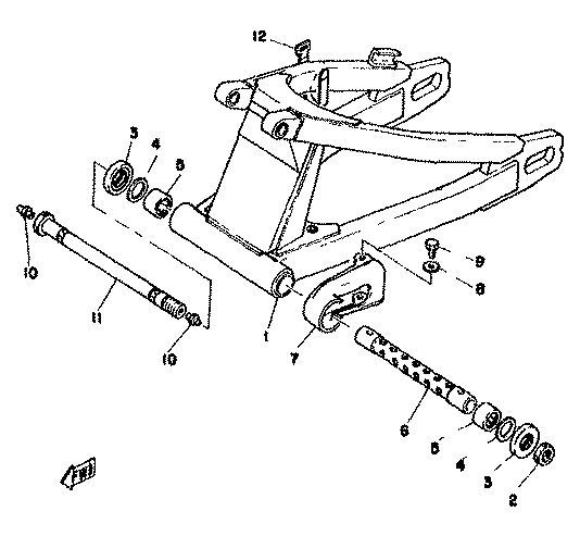 93317-22208-00 Bearing Yamaha | YoshiParts