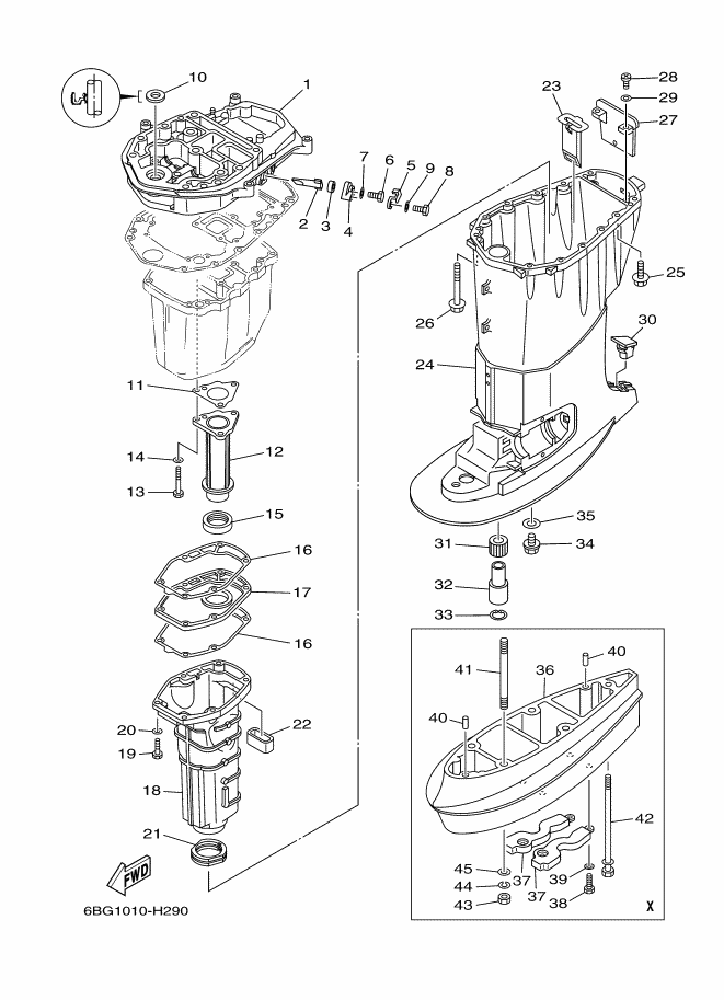 90116-10039-00 Bolt, Stud Yamaha | YoshiParts