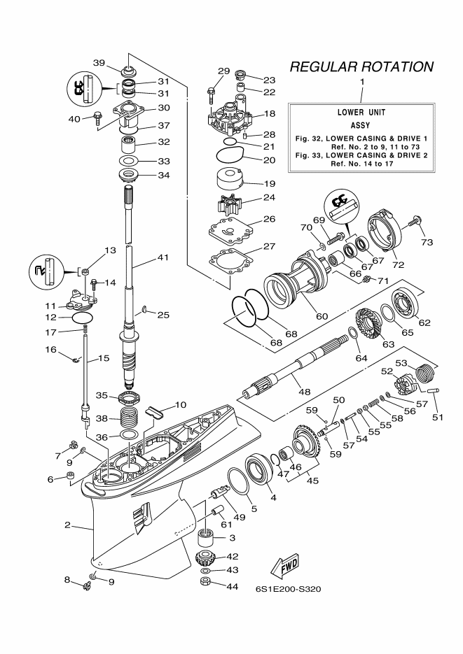 6P2-45501-01-00 Drive Shaft Comp Yamaha | YoshiParts